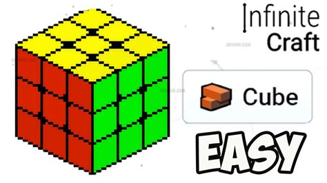 How To Make Cube In Infinite Craft Best Method How To Make Cube In Infinity Craft Youtube