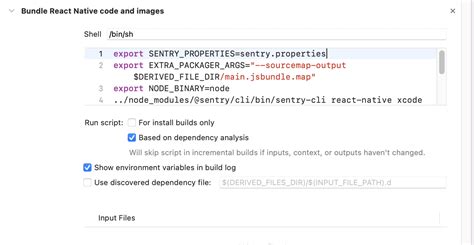 Sentry Cli No Such File Or Directory While Building In Xcode Issue Getsentry Sentry