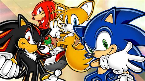 Sonic The Hedgehog Group Wallpaper By Acal1998 On Deviantart