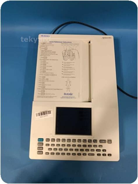 Used Spacelabsburdick Eclipse 850 Ecl 850 Electrocardiograph Ecg Ekg