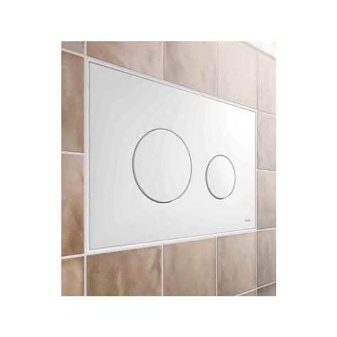 Tece Loop Przycisk Spłukujący Do Wc Z Tworzywa Biały Matowy 9240926 In360pl