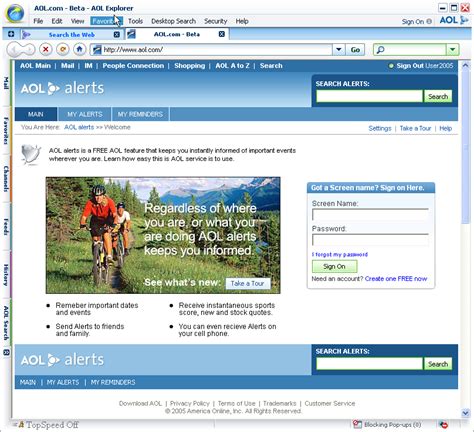 Aol Alerts Portfolio