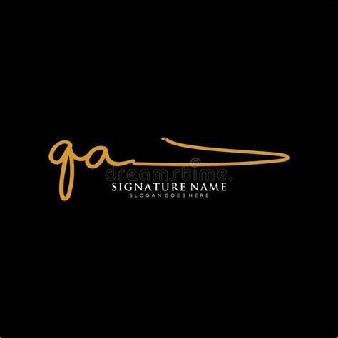 qa signature stock illustrations 190 qa signature stock illustrations
