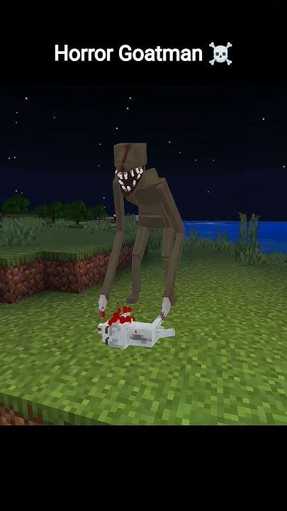 I Found The Goatman In Minecraft ☠️ Youtube