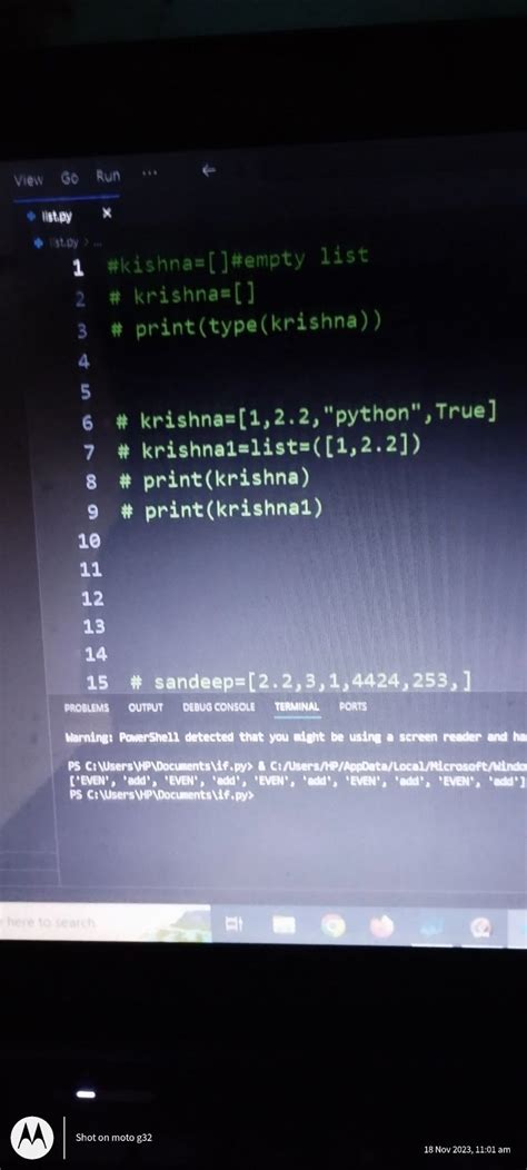 Madhu Patanaik On Linkedin Class 4 Task 10 Practice List And List Comp