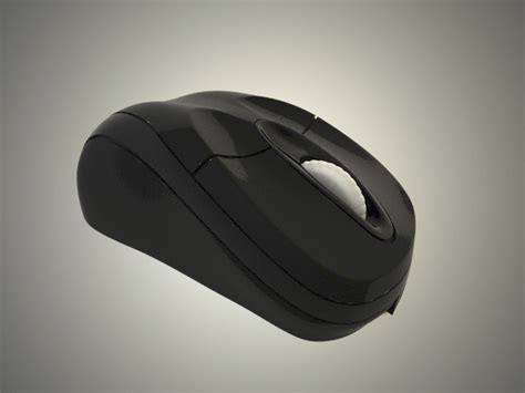 Logitech Computer Mouse 3d Model