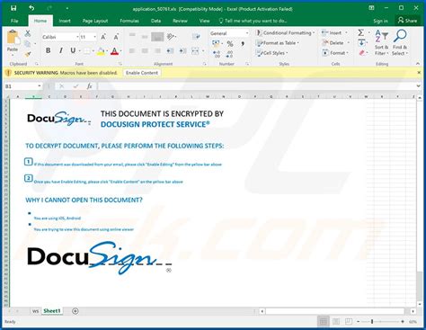 DocuSign Email Virus Removal And Recovery Steps Updated