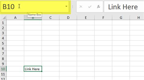 Hyperlink To A Specific Cell In Excel A4 Accounting
