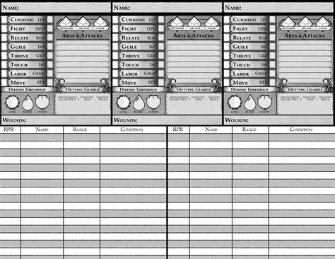 Rpg Character Sheet Designer