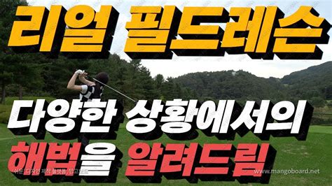 아마추어를 위한 골프레슨 012 필드레슨 가면 뭘 가르쳐 주기에 이렇게 잘쳐 Youtube