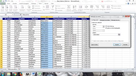 INFORMATICA MEDICA I USO DE EXCEL