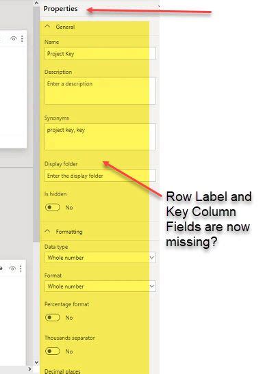 Solved Power Bi Properties Fields Missing Microsoft Fabric Community