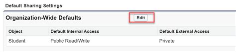 Organization Wide Defaults In Salesforce How To Set The Org Wide