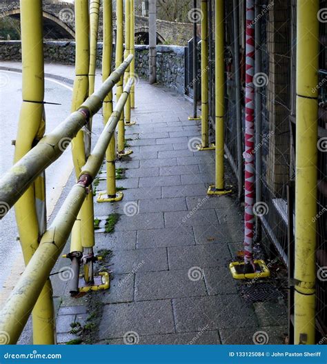 Scaffolding Erected To Support Formwork Royalty Free Stock Photography CartoonDealer Com