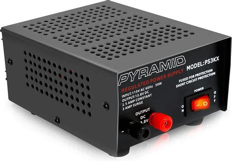 Pyramid Universal Compact Bench Power Supply 6 Amp Linear