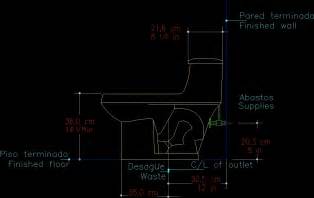 Wc With Backpack DWG Block For AutoCAD Designs CAD