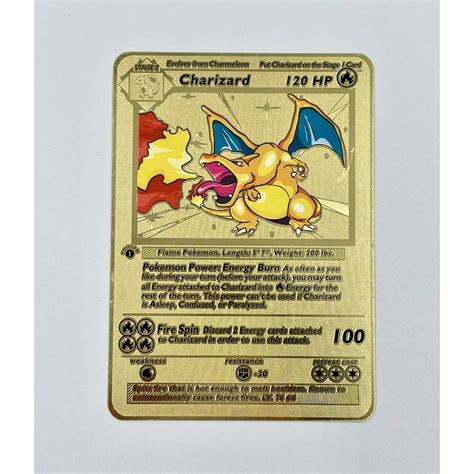 First Edition Charizard Pokemon Card