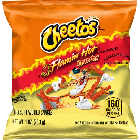 Cheetos Crunchy Flamin Hot Flavored Cheese Flavored Snacks Smartlabel™