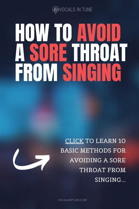 Sore Throat From Singing 10 Basic Methods To Avoid It Singing