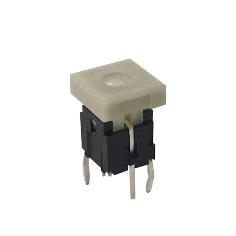 China 6x6mm Led Tact Switch With Cap Factory Manufacturers And