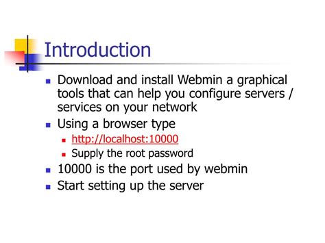 PPT Setting Up DNS Using Webmin PowerPoint Presentation Free Download ID 977527