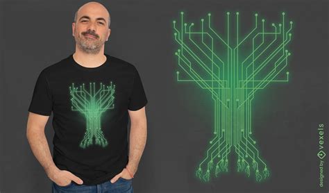 Digitales Baum T Shirt Design Psd Bearbeitbare Vorlage