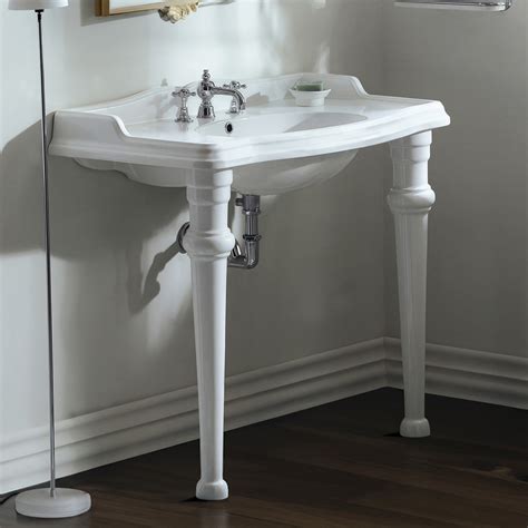 Vintage Bathroom Console Sinks Vintage Ceramic Double Tub Bathroom