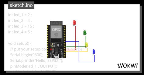 Class 290 Pt 2 Wokwi Esp32 Stm32 Arduino Simulator
