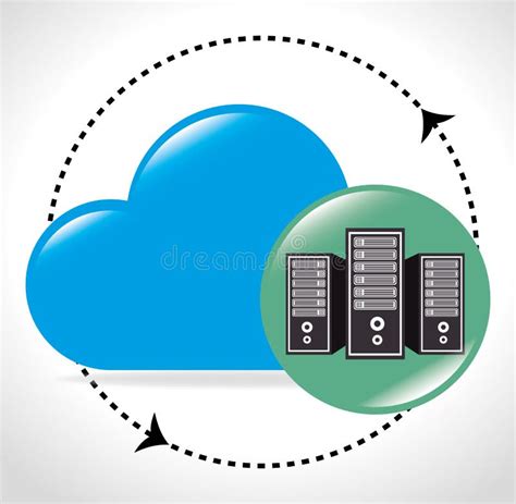 Data Center Security System Stock Illustration Illustration Of Mobile