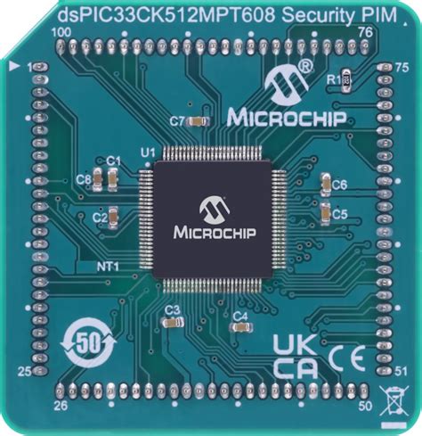 DsPIC33CK512MPT608 Security PIM