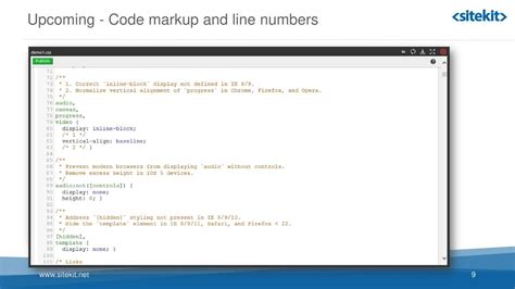 New And Upcoming Features In Sitekit Cms Ppt Download