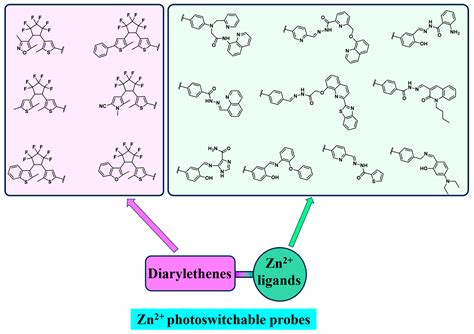 Molecules Free Full Text Recent Advances In Photoswitchable Fluorescent And Colorimetric Probes