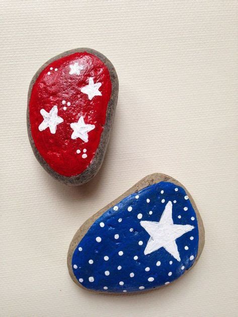 120 Fourth Of Julyflag Rocks Ideas To Save Today Painted Rocks Rock