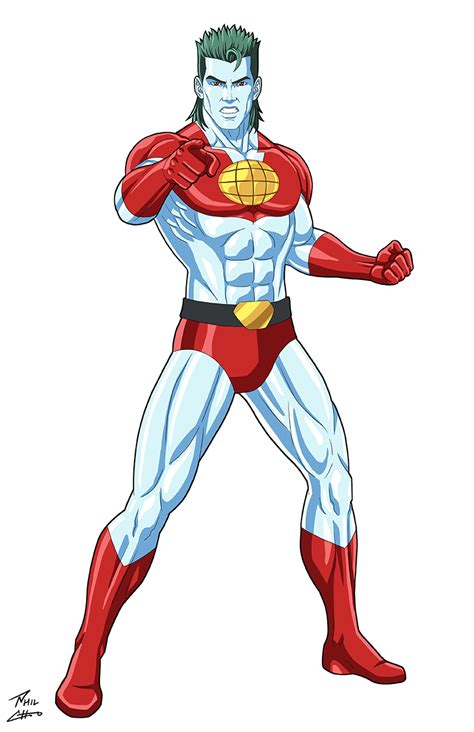 Captain Planet 01 2 Commission By Phil Cho On Deviantart