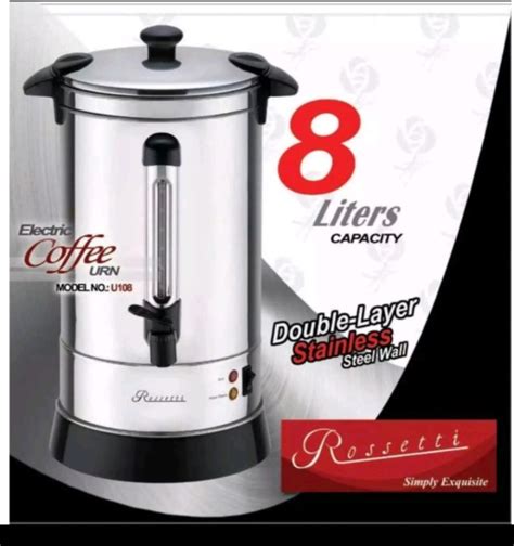 Rossetti Coffee Boiler Coffee Maker Coffee And Tea Maker Perculator