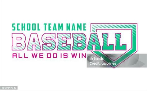 흰색 배경에 격리된 야구팀 디자인 학교 정신 셔츠 스포츠 팬 엠블럼 Championship에 대한 스톡 벡터 아트 및 기타 이미지 Championship T 셔츠