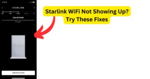 Starlink WiFi Not Showing Up Try These Fixes Robodens Com