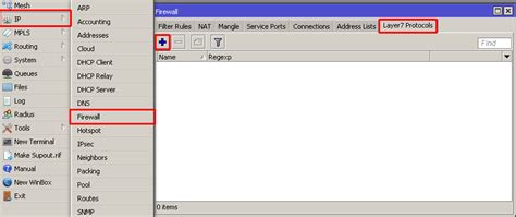 Tutorial Konfigurasi Blok Situs Dengan Layer 7 Protokol Di Mikrotik