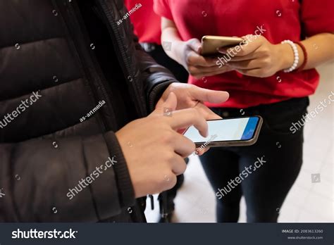 Event Qr Code Ticket Scanning Before Stock Photo 2083613260 Shutterstock