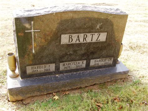 Marcella Catherine Klaas Bartz 1925 2003 Homenaje De Find A Grave