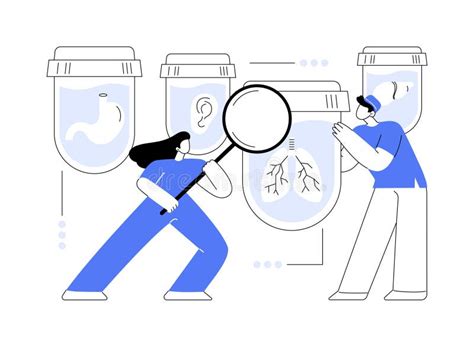 Lab Grown Organs Abstract Concept Vector Illustration Stock Vector Illustration Of Abstract