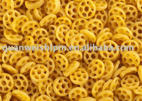 Wheel Shape Snack Pellets Wheel Shape China Quanwei Price Supplier 21food