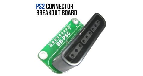 Ps2 Connector Breakout Board Micro Robotics