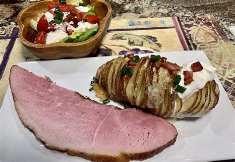 Ham And Hasselback Potatoes Scrolller