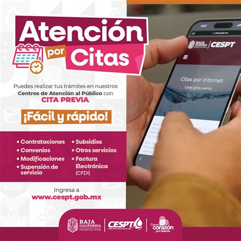 Comisión ¡evita Hacer Filas Agenda Tu Cita En Cespt De Manera Rápida