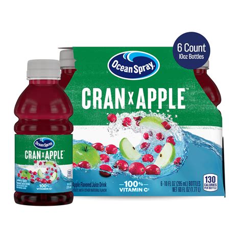 Ocean Spray® Cran Apple™ Cranberry Apple Juice Drinks 10 Fl Oz Bottles