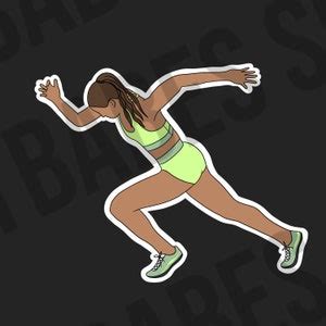 Track And Field Stickers Planner Stickers Track Stickers Hurdle