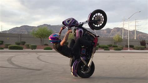Harley Stunt Sesh Harley Wheelies Youtube