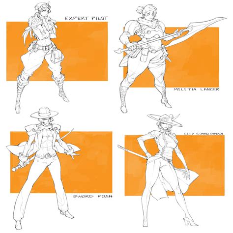 Character Drafts 39 By Mizaeltengu On Deviantart