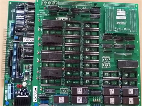 Garbled Character Sprites On Final Fight Pcb Arcade Technical And